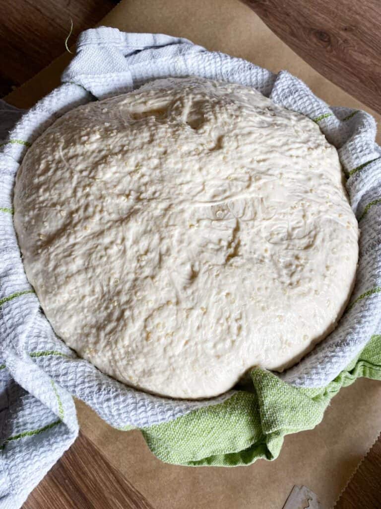 Same Day Quinoa Sourdough Bread Recipe - No Kneading! - Stretch and Folds