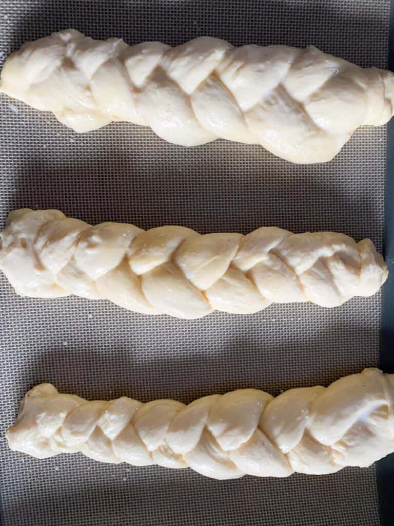 Sourdough Easter Braided Bread - Stretch and Folds