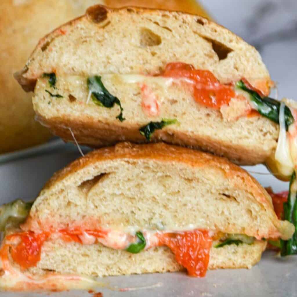 No-Knead Rustic Whole Wheat Sourdough Bread Recipe - Stretch and Folds