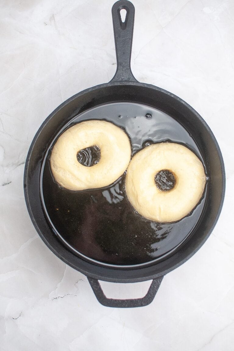 Sourdough Discard Chocolate Glazed Donuts - Stretch and Folds