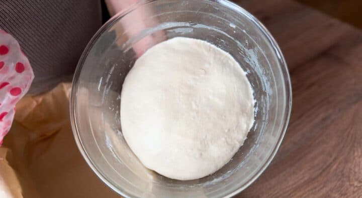 Sourdough Bread in a Loaf Pan (Two-Pan Method) - Stretch and Folds