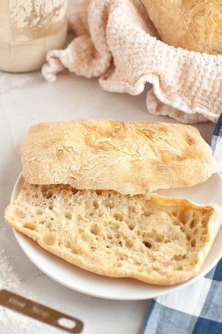 Sourdough Bread in a Loaf Pan (Two-Pan Method) - Stretch and Folds