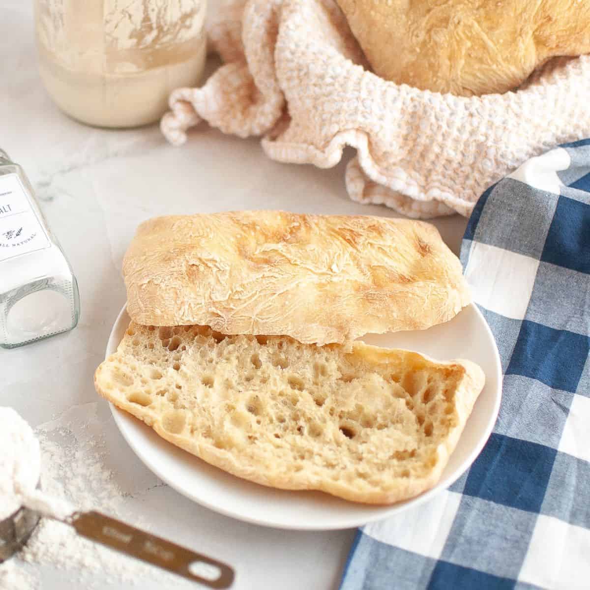Soft Sourdough Crescent Rolls - Stretch and Folds