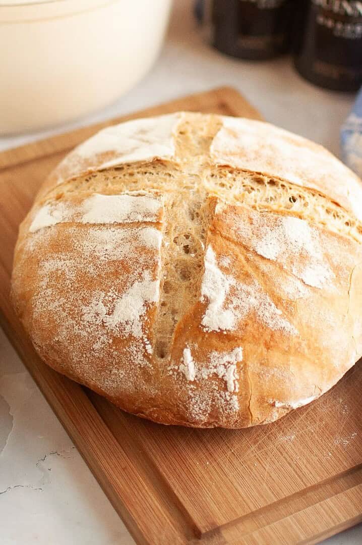 How to Make a Small Sourdough Loaf - Easy Mini Bread! - Stretch and Folds