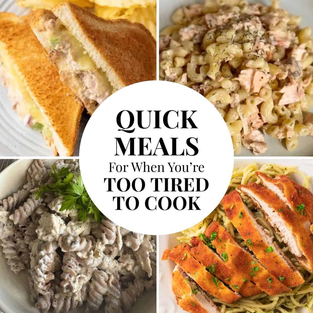 7 Quick Meals for When You’re Too Tired to Cook - Stretch and Folds